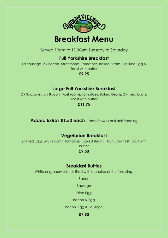 Wolds Village - Guest House Accommodation, Restaurant & Tea Room